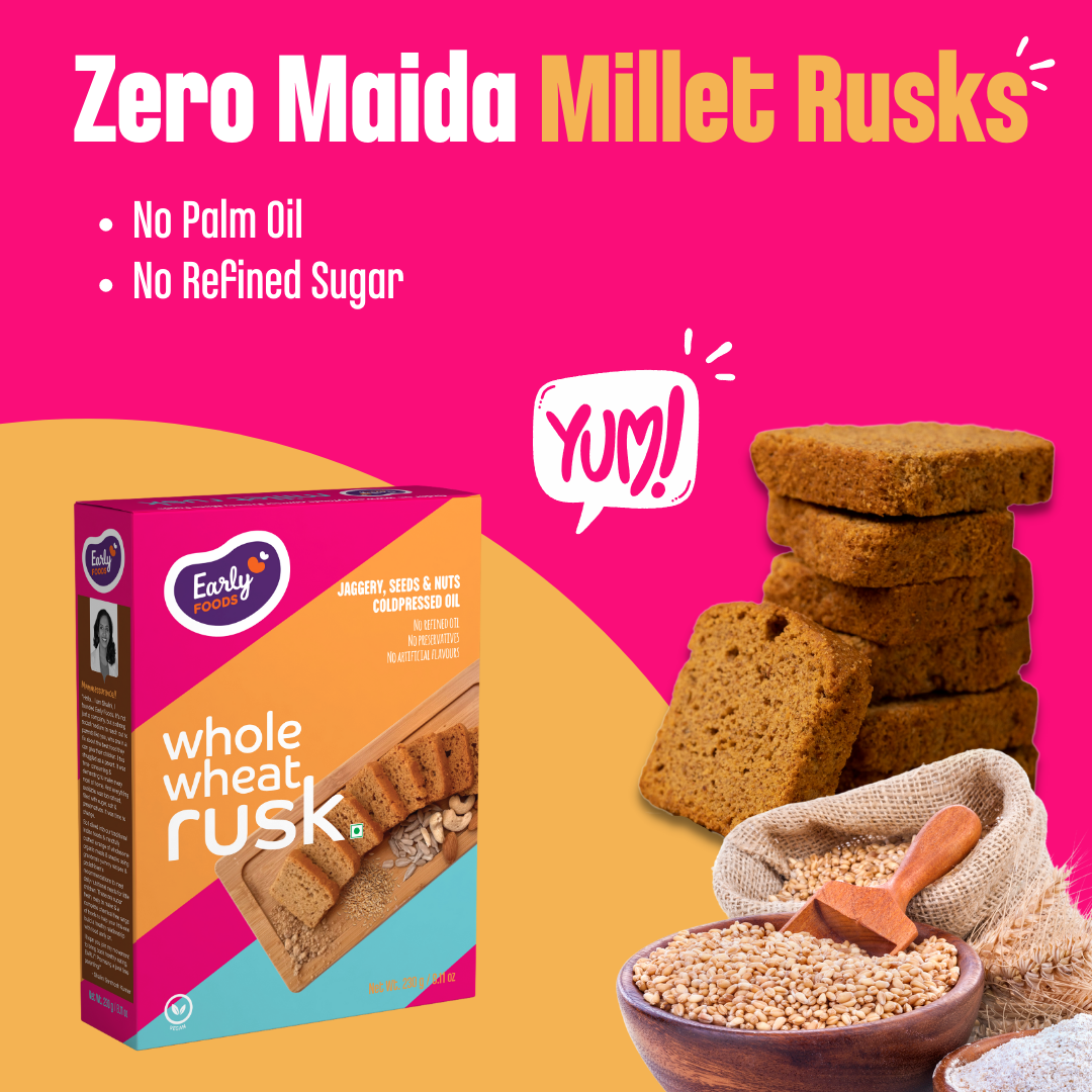 Buy Whole Wheat Rusk | Early Foods – Early Foods Private Limited